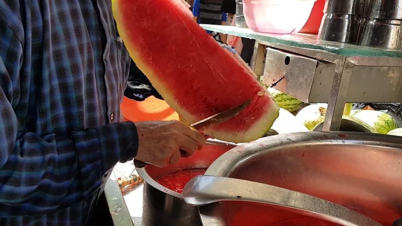 Fruit Ninja in Pakistan || Watermelon Juice || Tarbooz Ka Sharbat ...