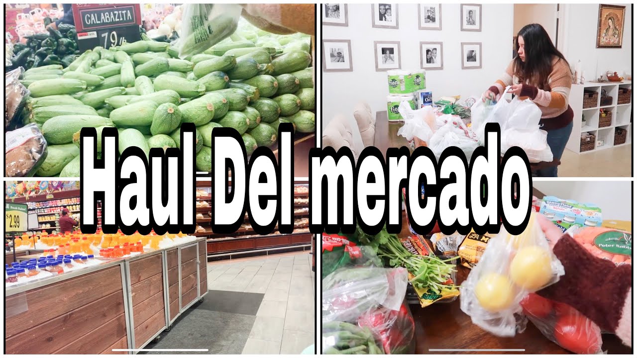 VAMOS AL MERCADO // HAUL DE COMPRAS // HAUL DEL MERCADO - YouTube