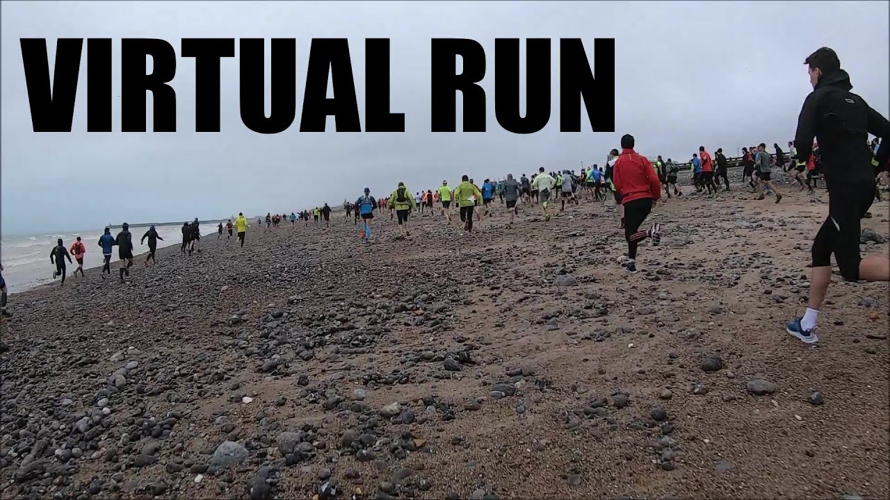 Virtual Run For Treadmill - Inside The Race - Urban Trail Dieppe - YouTube