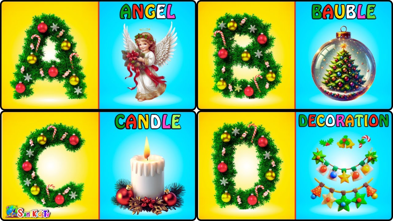 Ho ho ho ho! ABC Christmas Songs🎅🏻Christmas Song for Kids 🎄ABC Song ...