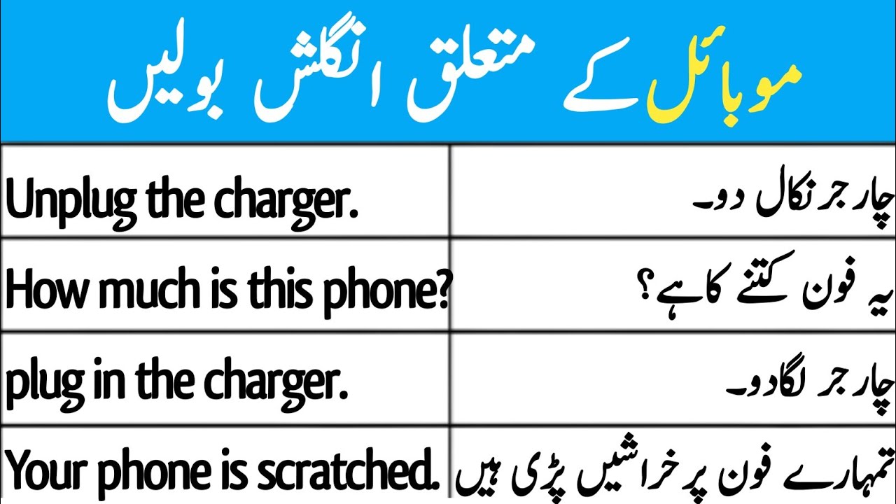 25 English Speaking Practice Sentences to Talk about Mobile Phone|@Free ...