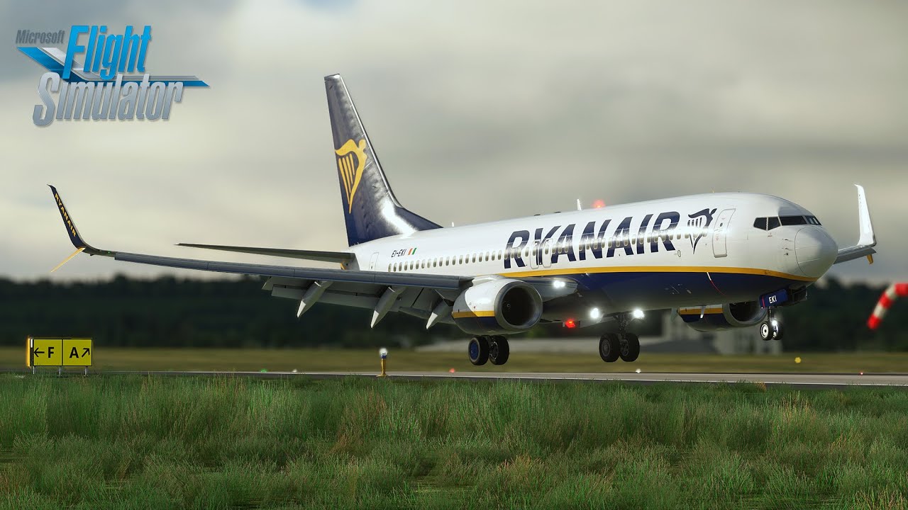 MSFS 2020 - PMDG 737 | BUMPY and SHORT runway in Leeds - YouTube