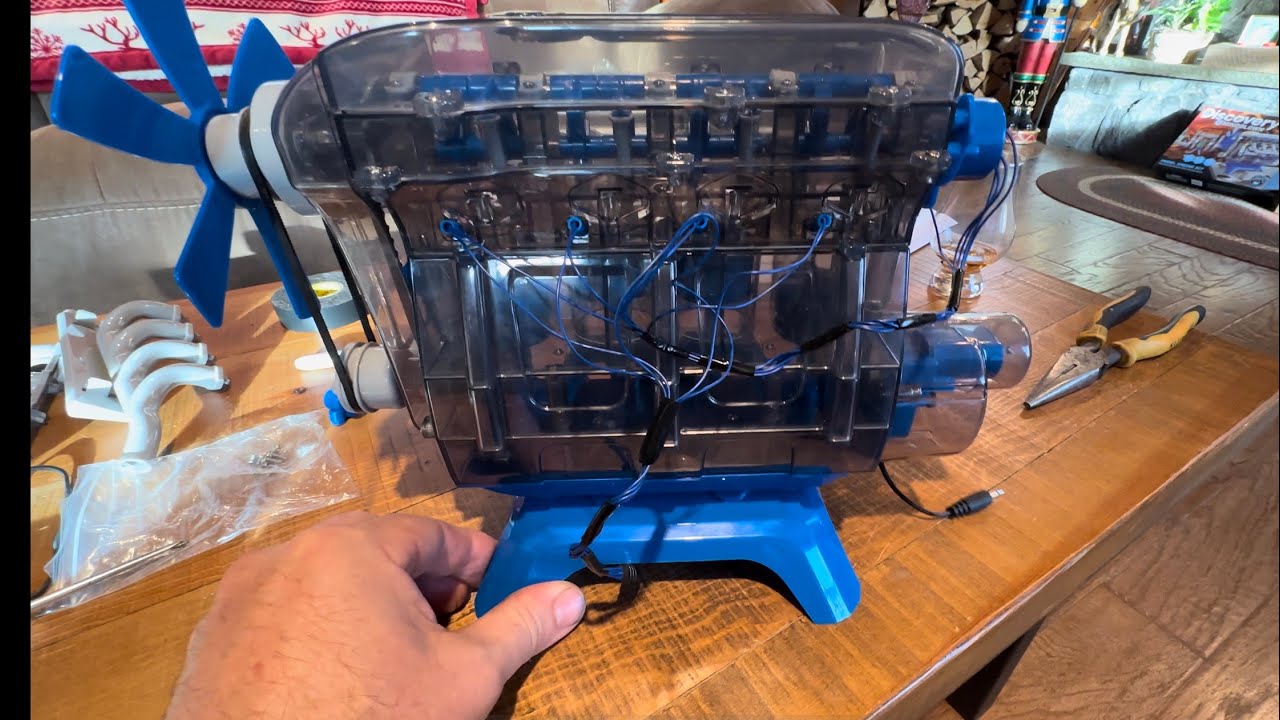 4 - Cylinder Model Engine Kit - YouTube