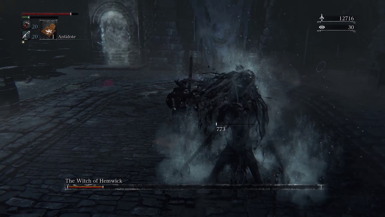 Bloodborne - The Witch of Hemwick - YouTube