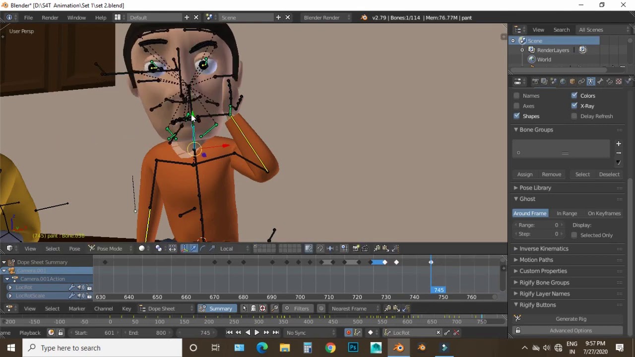 Animation Keyframing | Dope sheet | Blender [Render Frame] - YouTube
