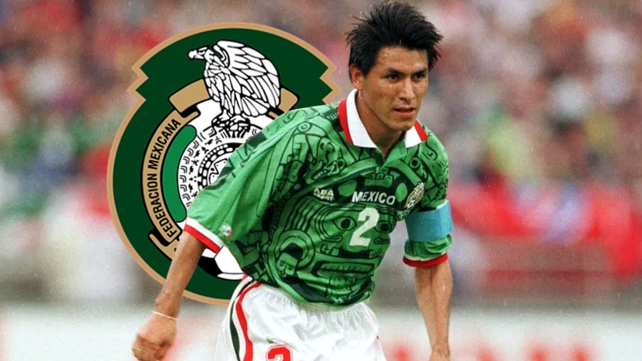 Los 6 Goles de Claudio Suarez con Selección Mexicana - YouTube