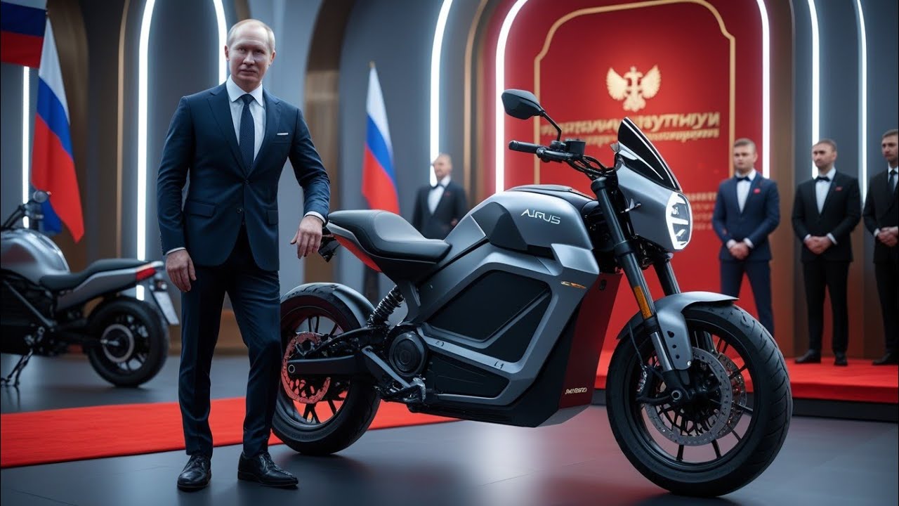 Aurus Merlon 2026 — Роскошный Электромотоцикл из России ⚡🇷🇺 | Полный ...
