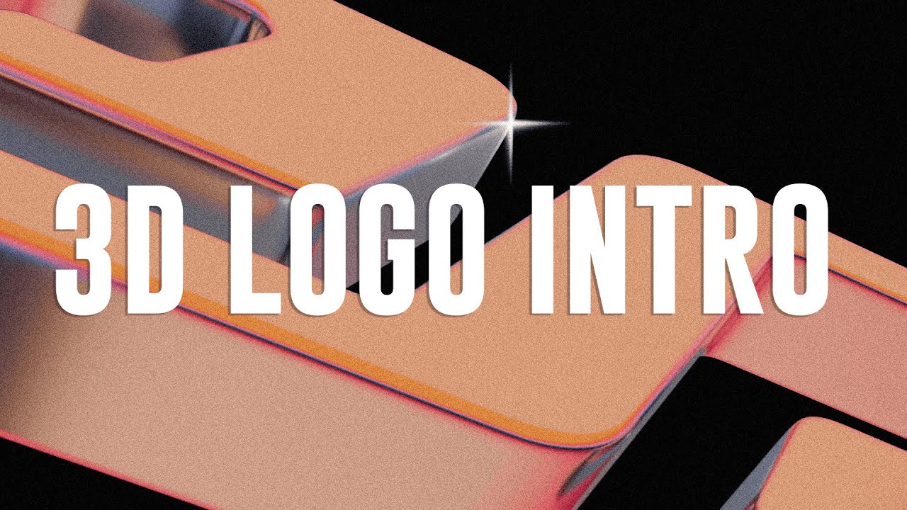3D LOGO INTRO | Illustrator | Blender | After Effects - YouTube