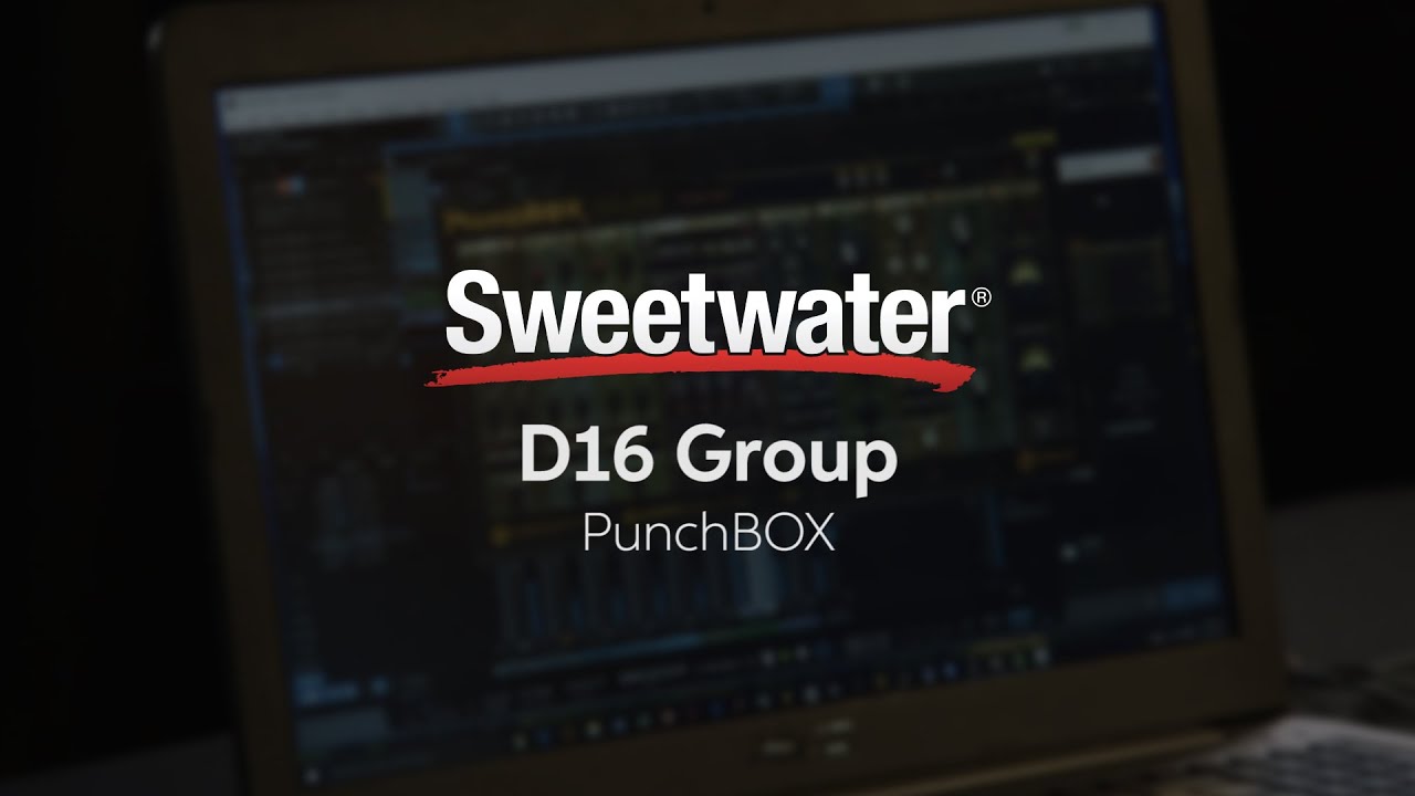 D16 Group PunchBOX Kick Drum Synthesizer Demo - YouTube