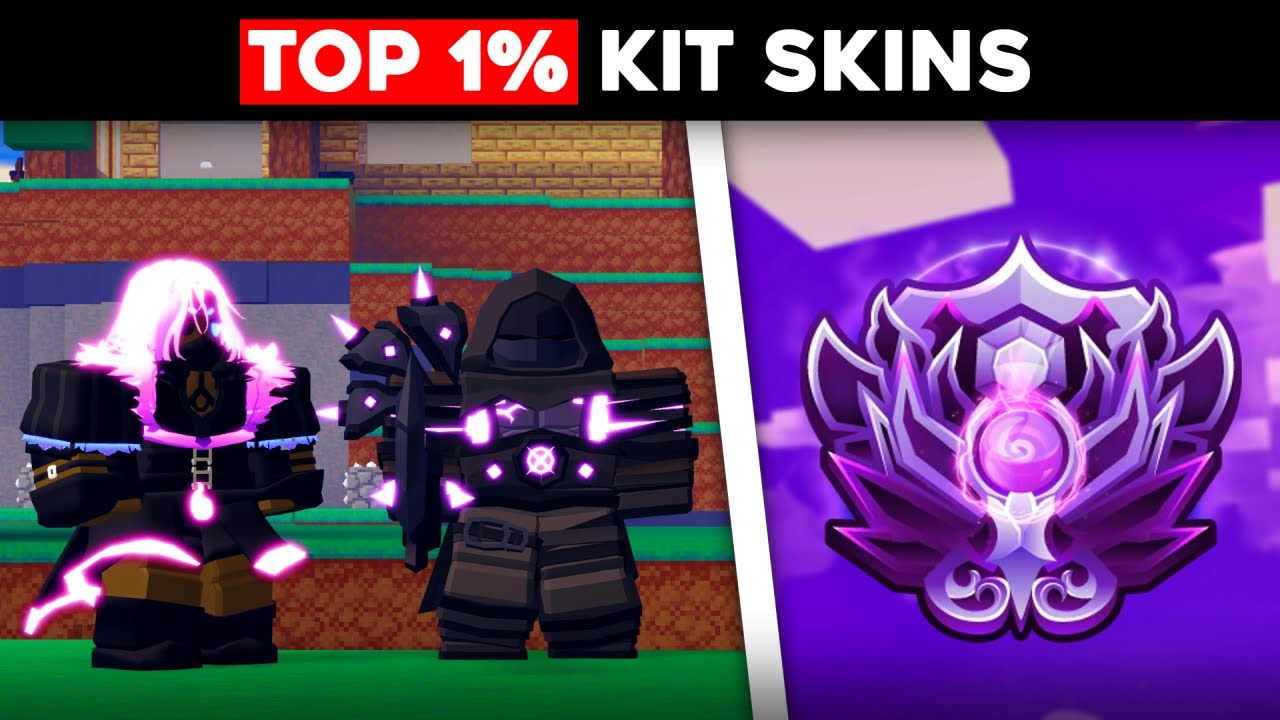 TOP 1% KIT SKINS You Should Have In ROBLOX BEDWARS.. - YouTube