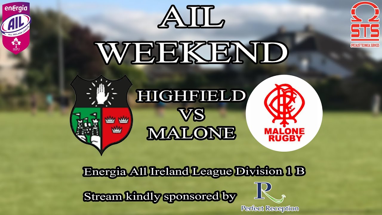 Highfield RFC V Malone RFC. 5th March 2022. - YouTube