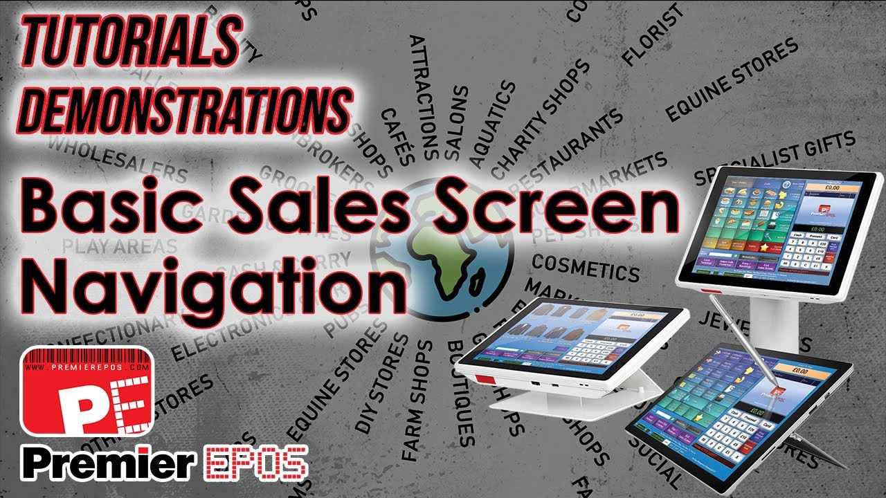 How To - Basic Sales Screen Navigation - YouTube