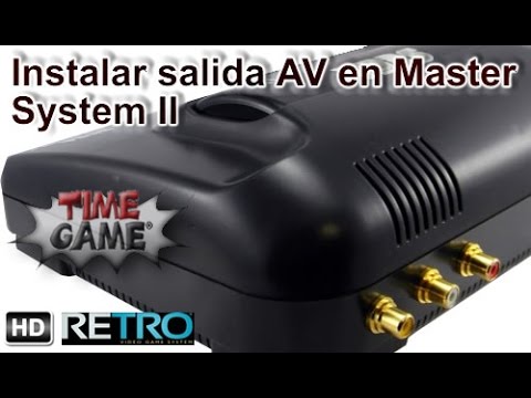 Como poder Instalar salida AV Master System 2 - YouTube