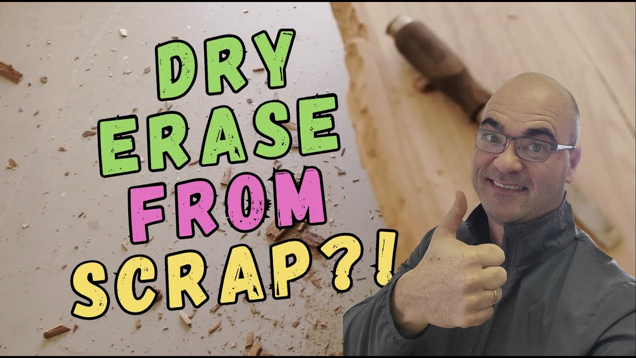 How to make a very useful dry erase drawing and planning board for your ...