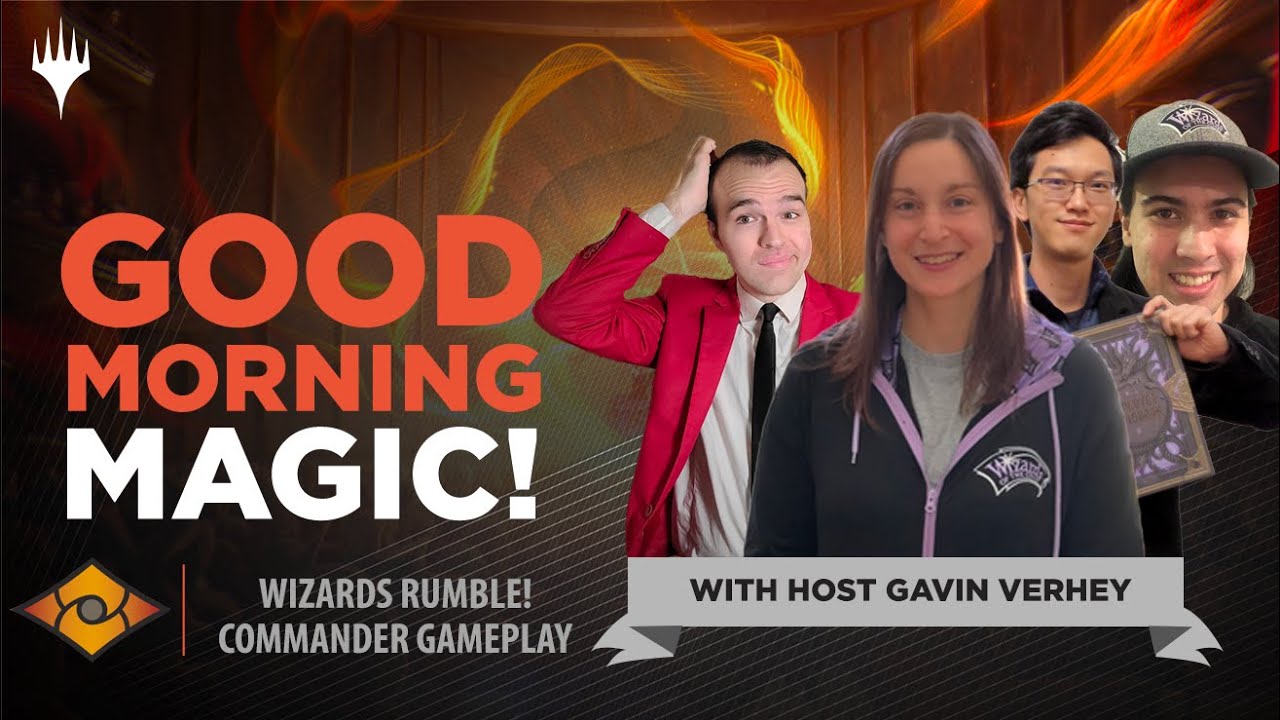WIZARDS RUMBLE! Commander Gameplay w/ Melissa DeTora, Chris Mooney ...