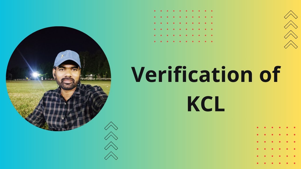 Verification of KCL - YouTube