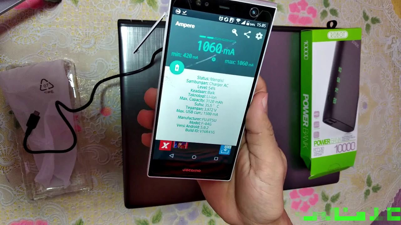 REVIEW POWERBANK VIVAN ROBOT RT130 10.000MAH - YouTube