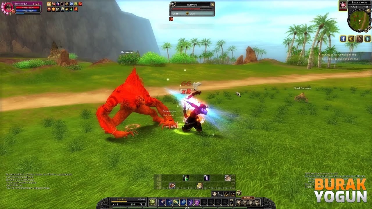 Silkroad Online - Monkey Bones Are Good for You (Hotan Outpost 1 Quest) - YouTube