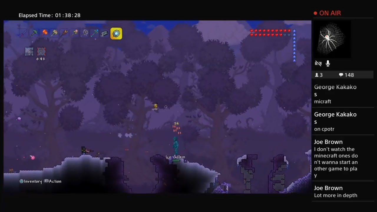 Terraria: Made Myself Some Spider Armor - YouTube