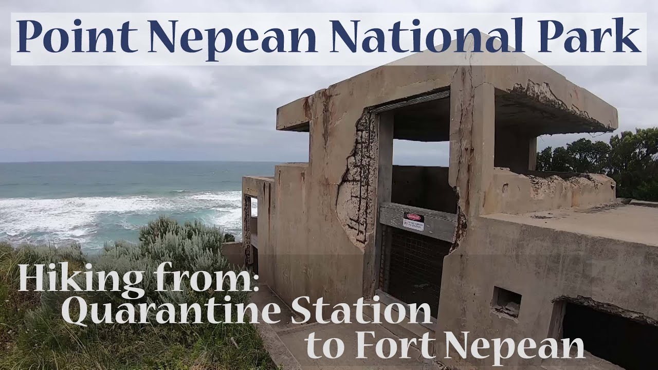 Hiking and exploring Point Nepean National Park - YouTube