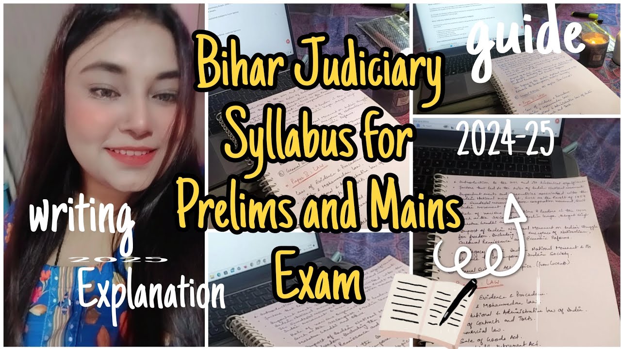 Bihar Judiciary Syllabus for Prelims and Mains Exam📚 ||Judiciary ...