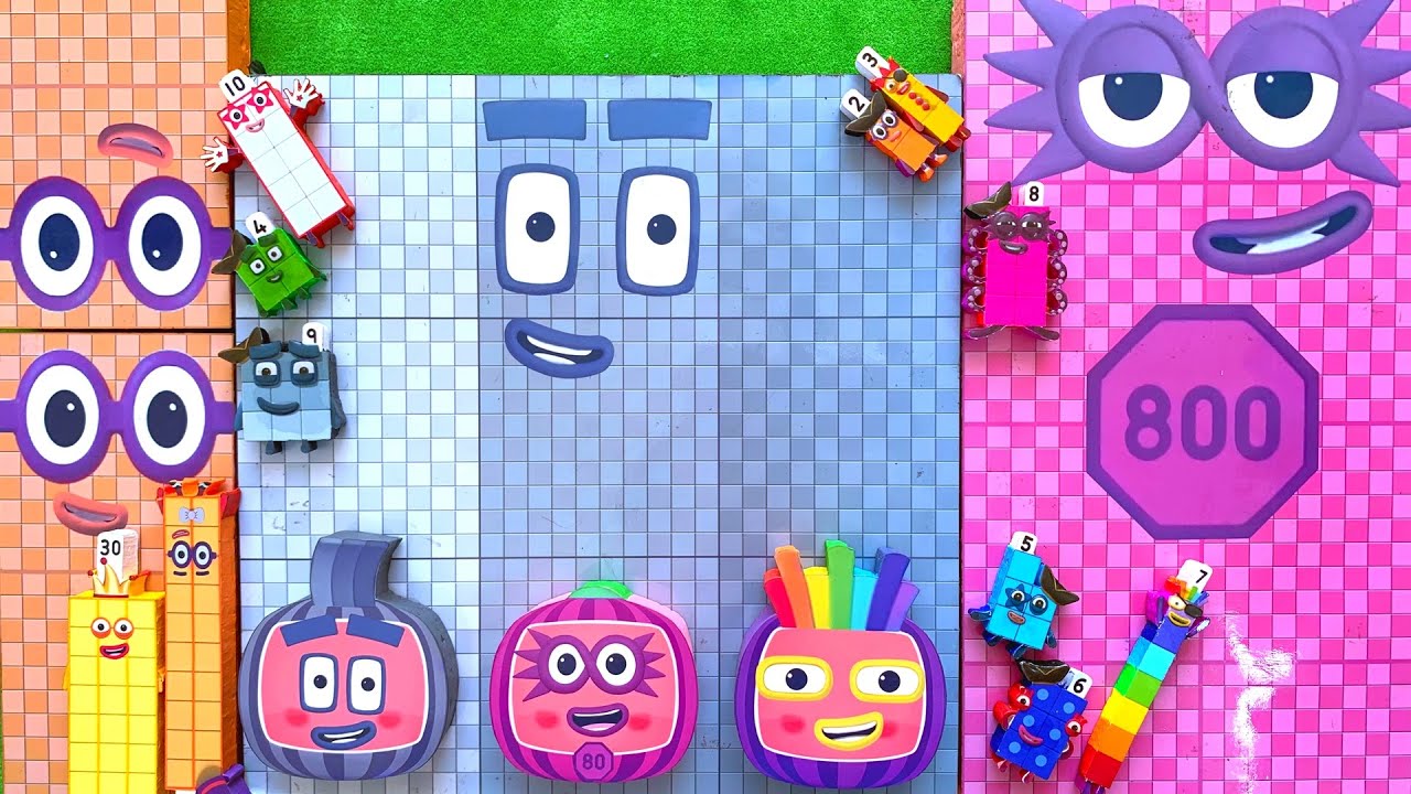 Looking for Numberblocks NEW 200 2004 Puzzle Tetris Shape | ASMR ...