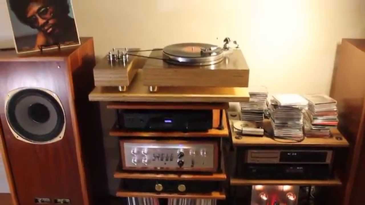 Tannoy speakers, Custom made Empire turntable by SoundBaron - YouTube
