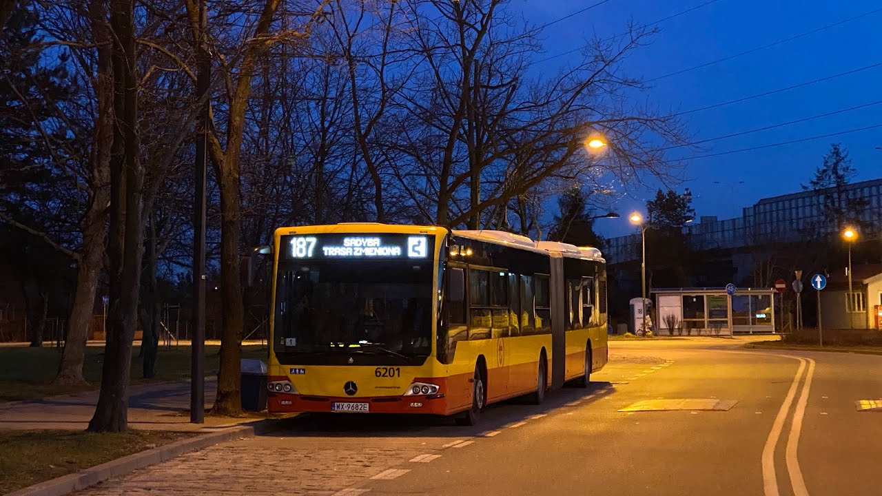 Mercedes Conecto LF G #6201 (MZA Warszawa) [🚍187] - YouTube