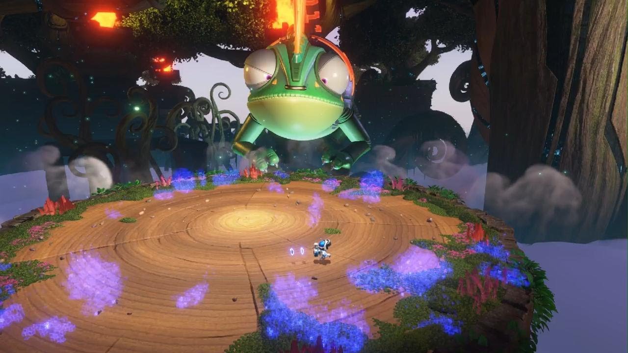 Astro Bot - Fourth Boss: Mecha Leon (Camo Cosmos) (PS5) - YouTube