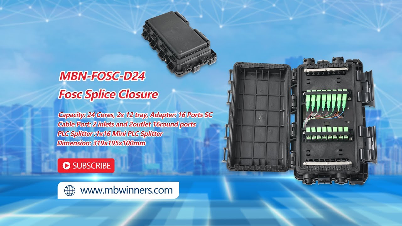 MBN-FOSC-D24 Fiber Enclosure Box | Fiber Distribution Box | Bwinners ...
