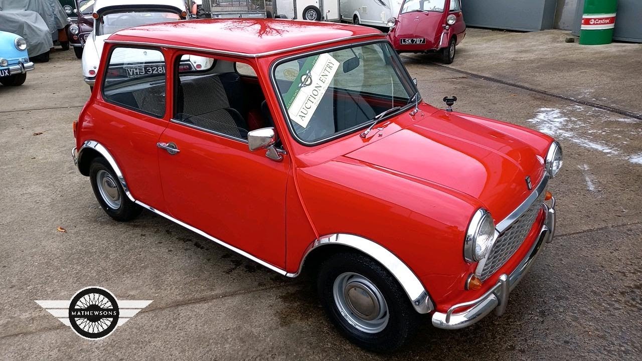1982 AUSTIN MINI 1000 CITY E | MATHEWSONS CLASSIC CARS | AUCTION: 27 ...