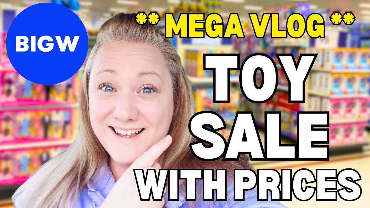 ***MEGA VLOG*** BIG W TOY SALE WITH PRICES + BLACK & DECKER 18V 4 in 1 POWERSERIES REVIEW - YouTube