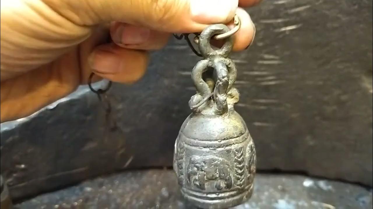 Antique indian Bell. - YouTube