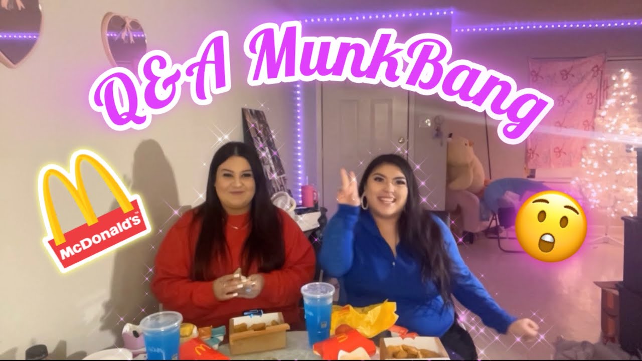 Q&A MUNKBANG w/ BESTIE OF 14 YRS !! - YouTube