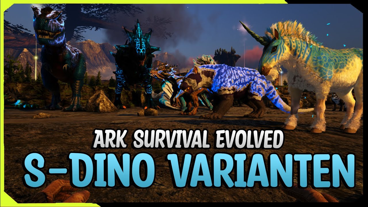 S-Dino Varianten | Diese Mod fügt wunderschöne Blau Leuchtende Dino ...
