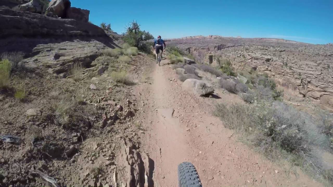 Porcupine Rim Mountain Biking, Moab 2016 - YouTube