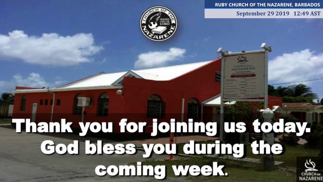 Ruby Church of the Nazarene - Alabaster Service September 29, 2019 ...