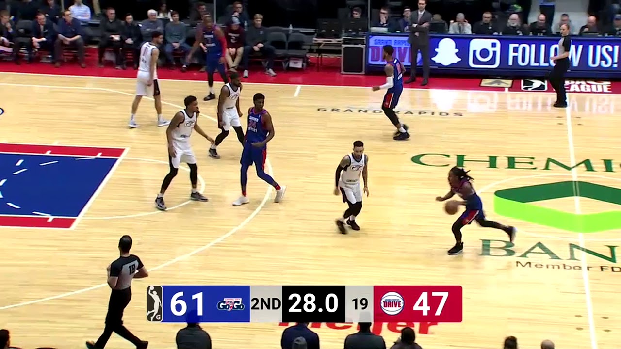 Dakarai Allen: 2018-2019 Grand Rapids Drive - YouTube