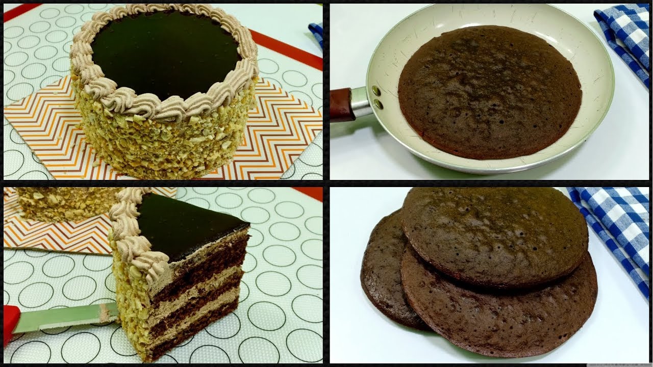 Baking vlog #31•chocolate cake in fry pan •how to make chocolate cake ...