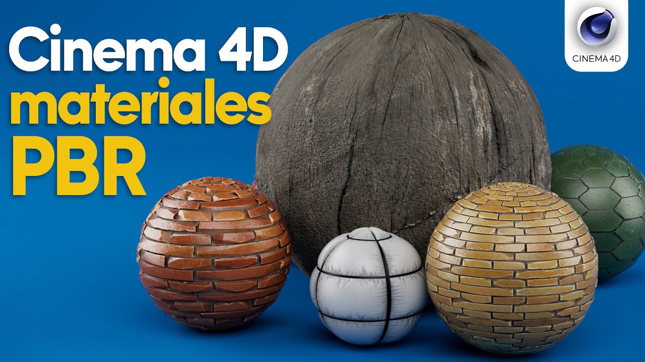 CURSO: Crear materiales PBR en Cinema 4D: ¡tutorial completo! - YouTube
