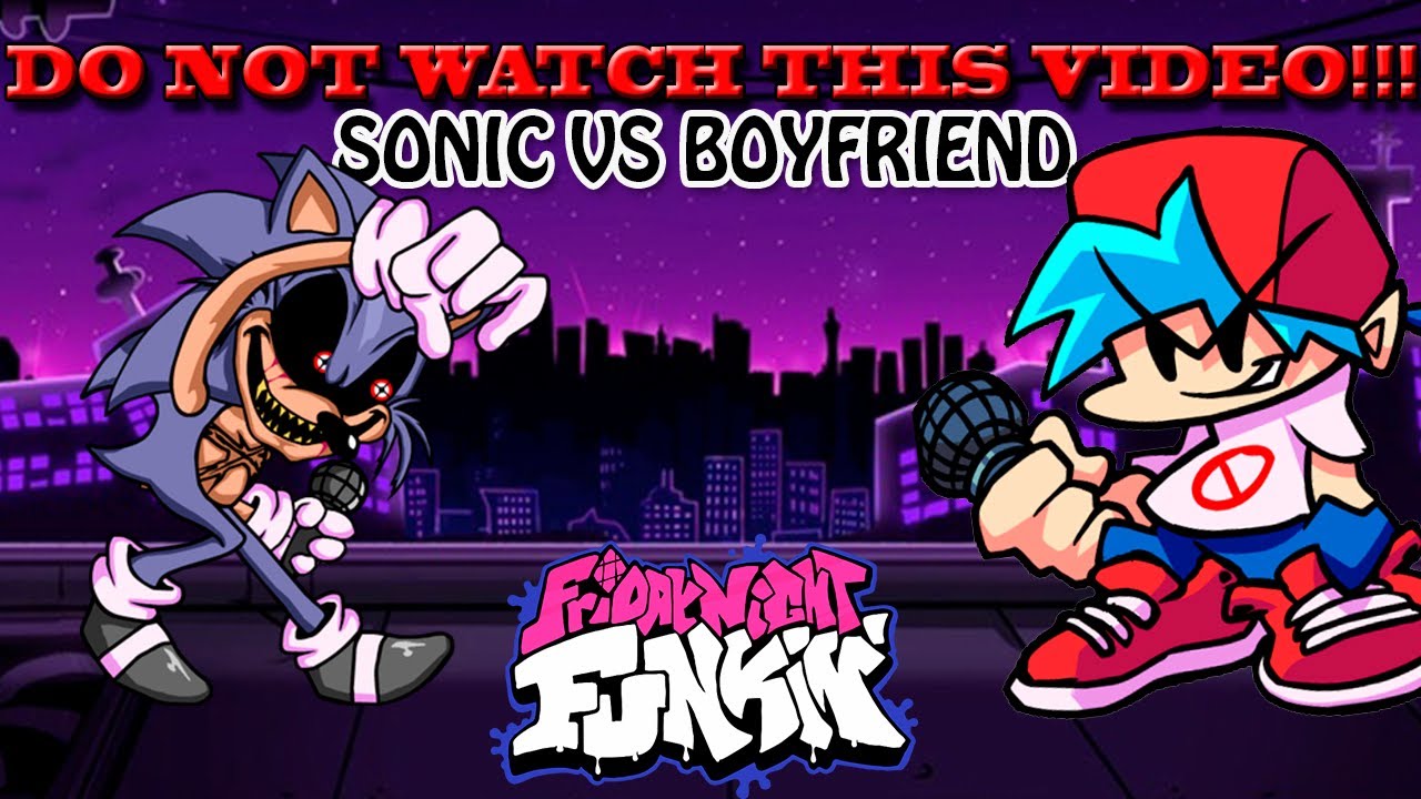 DON'T LOOK AT THIS FIDEO ABOUT FNF!! | SONIC VS BOYFRIEND | FNF Below ...