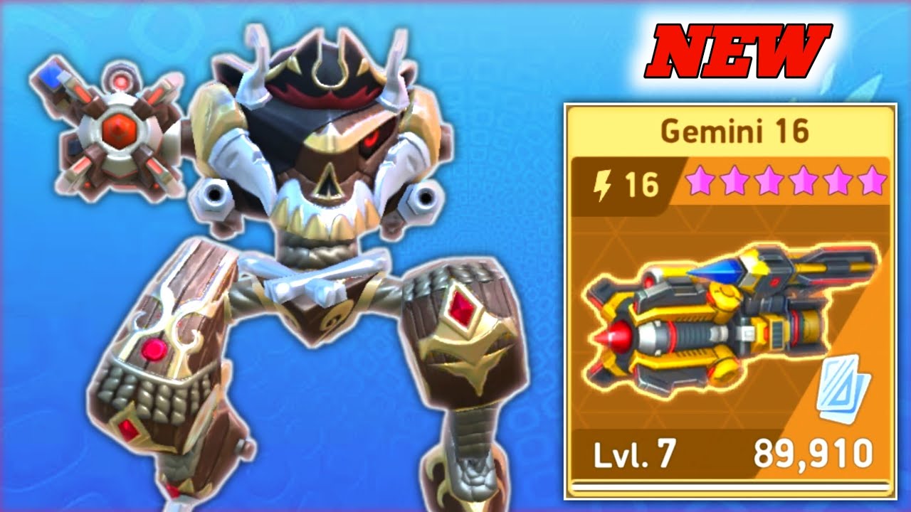 New Gemini 16 Gameplay With Tengu - Mech Arena - YouTube