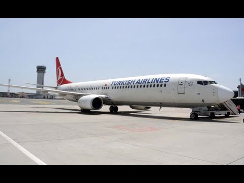THY uçağı 19 Mayıs özel uçuşunu gerçekleştirdi