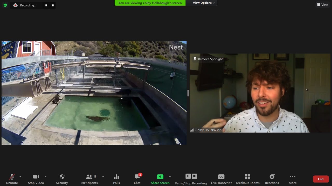 Colby Hollabaugh presents his PIT Project Challenge Pitch on Wildlife ...