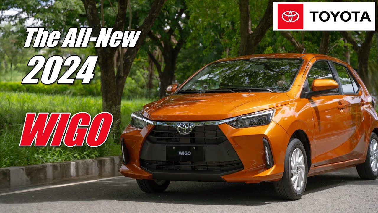 The All-New 2024 Toyota WIGO | Hatchback 1.0L 3Cylinders FWD 5Seats ...
