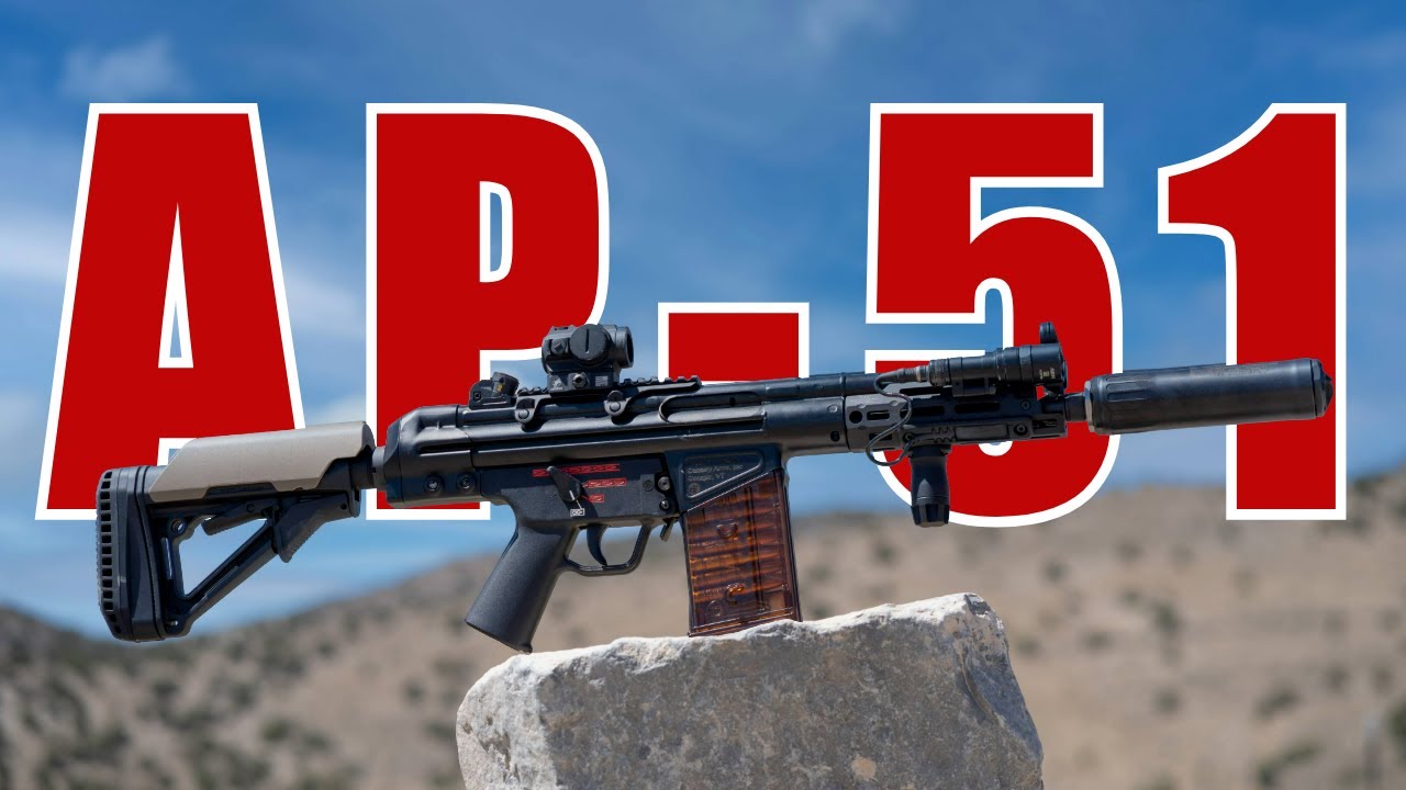 The Mp5"s older bigger brother! the Ultimate AP-51 from Century Arms ...