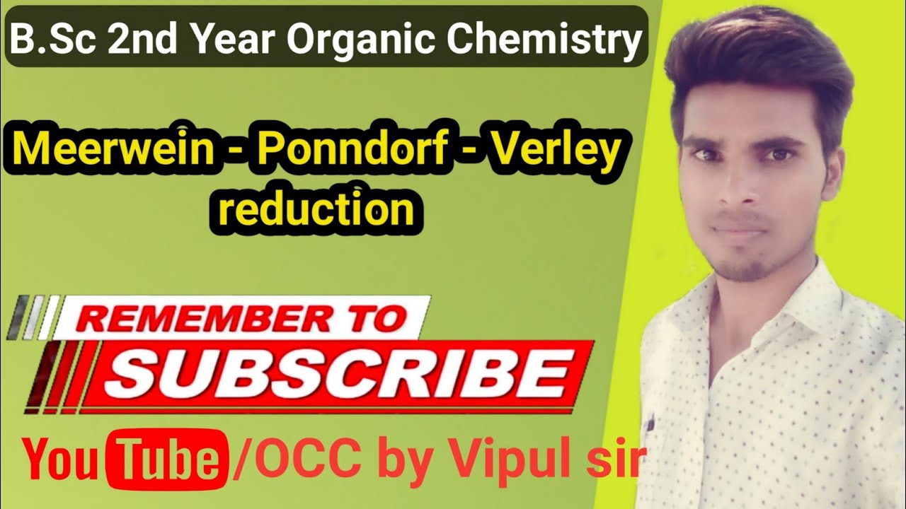 Meerwein-ponndorf-verley (MPV) Reduction reaction mechanism | Most Imp ...