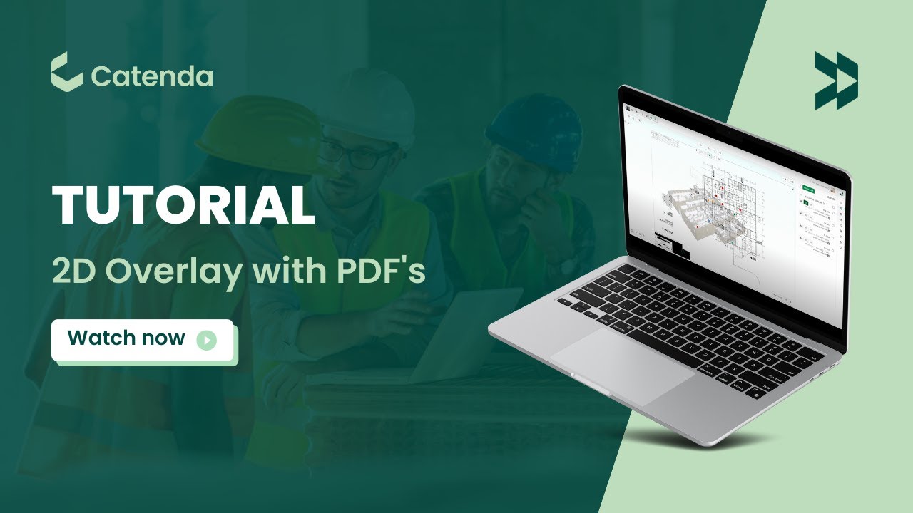 2D Overlay with PDF's I Tutorial I Catenda Hub Feature - YouTube