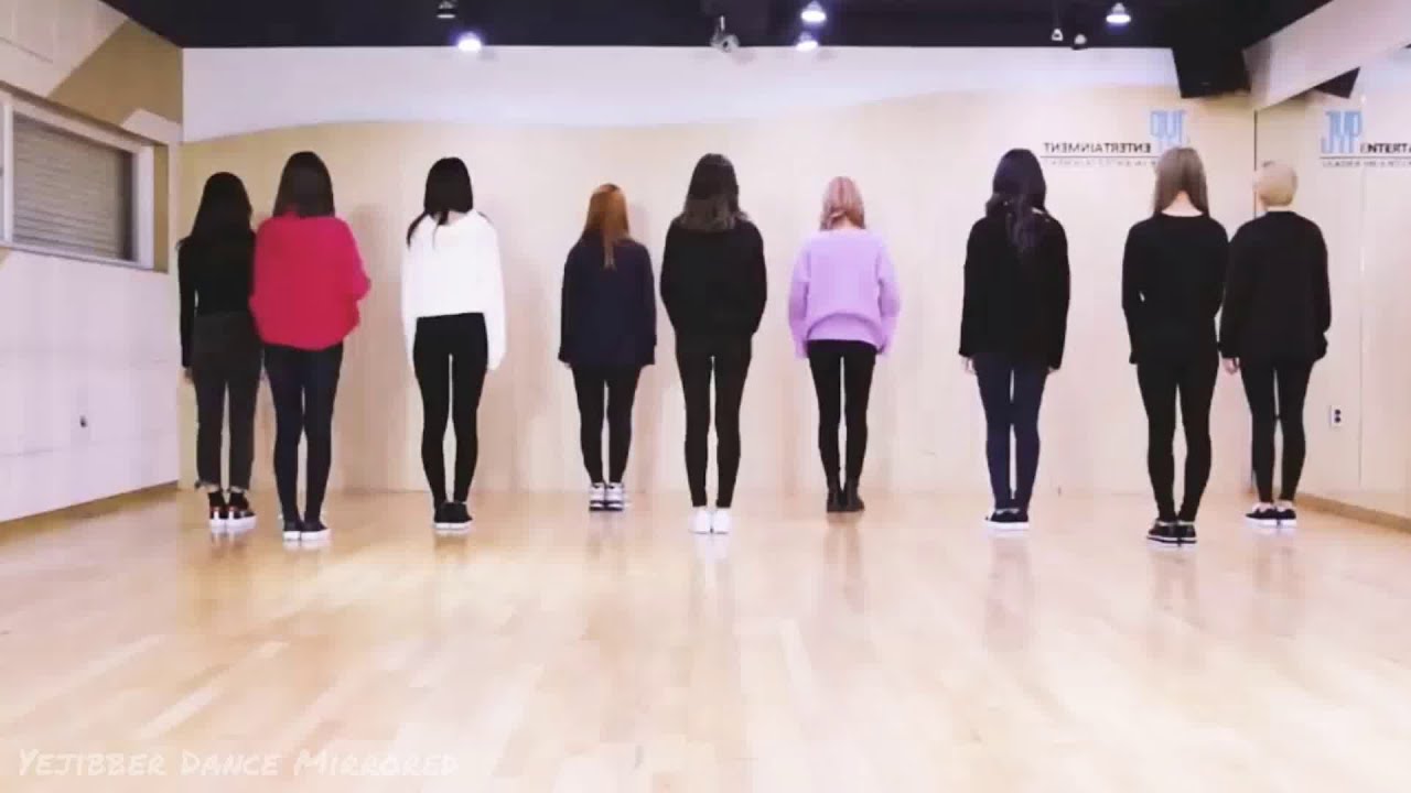TWICE "Jelly Jelly" Dance Practice Mirrored - YouTube