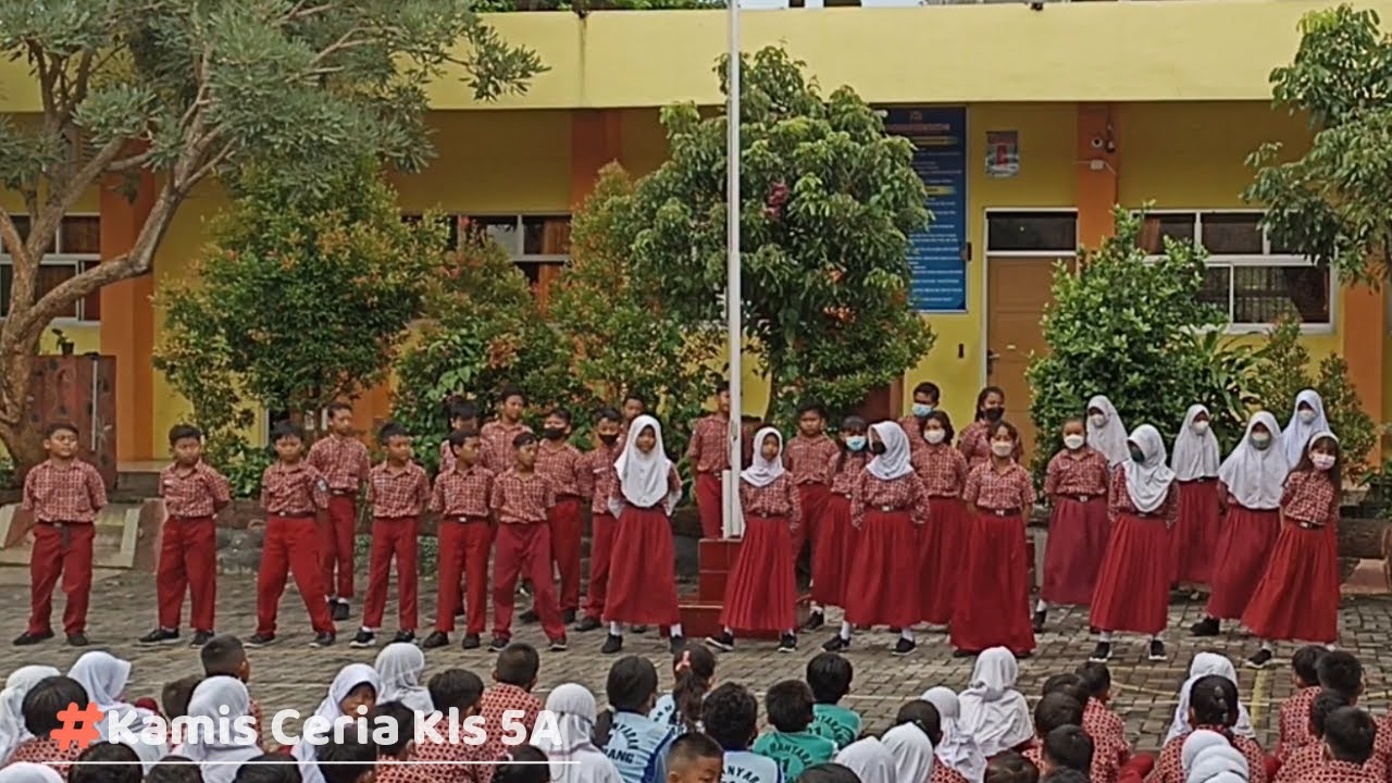 Penampilan Kelas 5A (Kamis Ceria) SDN Manyaran 01 Semarang - YouTube